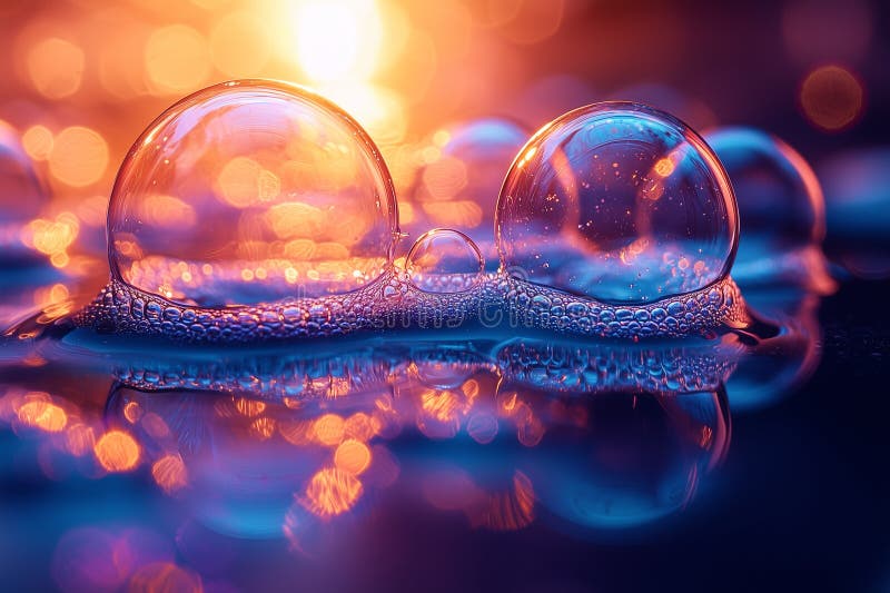 Bubble Matrix 11 stock image. Image of fragile, chemistry - 377496899
