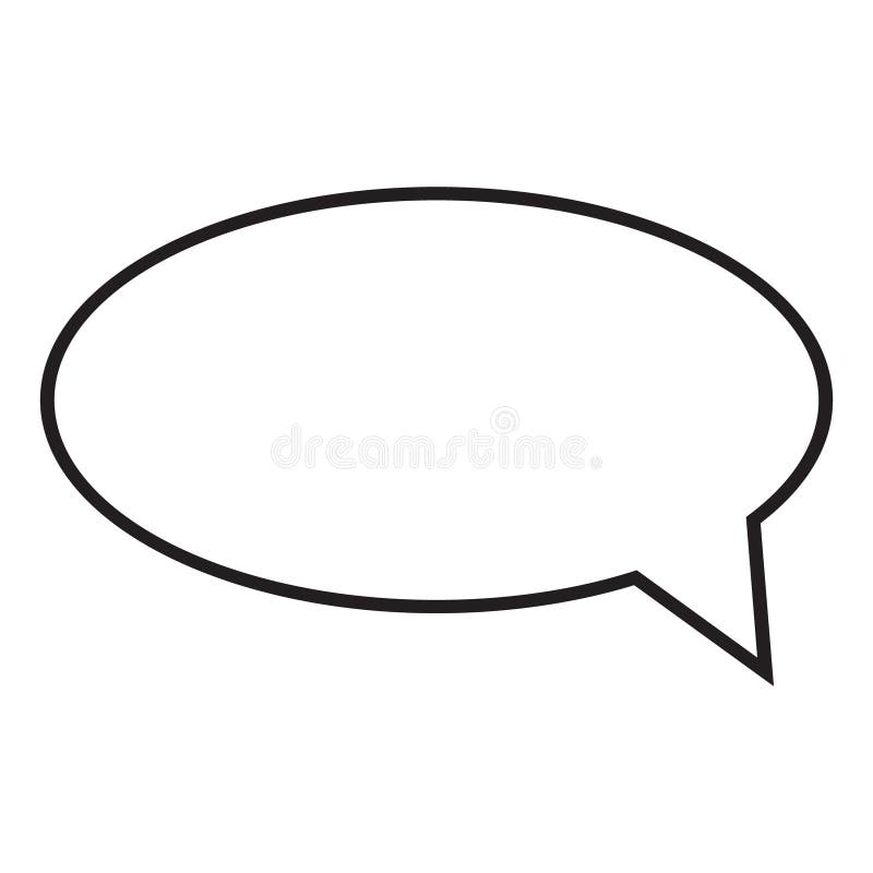 Bubble Message Communication Icon Stock Illustration - Illustration of ...