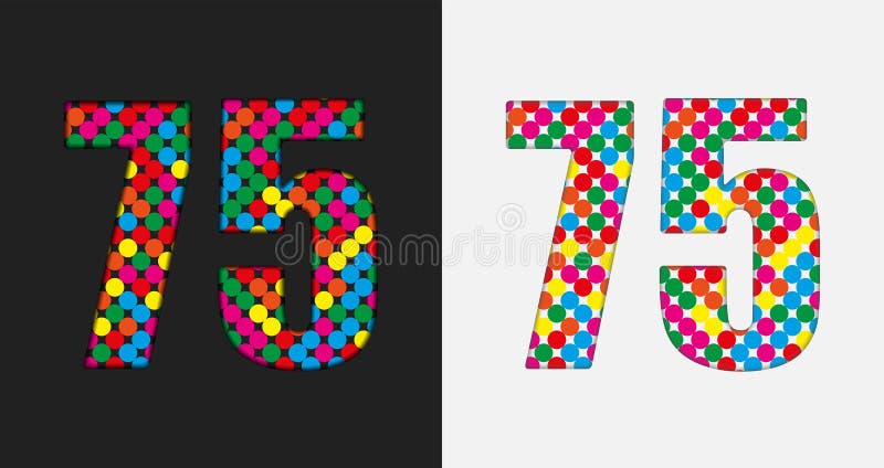 Numeral 75 Stock Illustrations – 93 Numeral 75 Stock Illustrations ...
