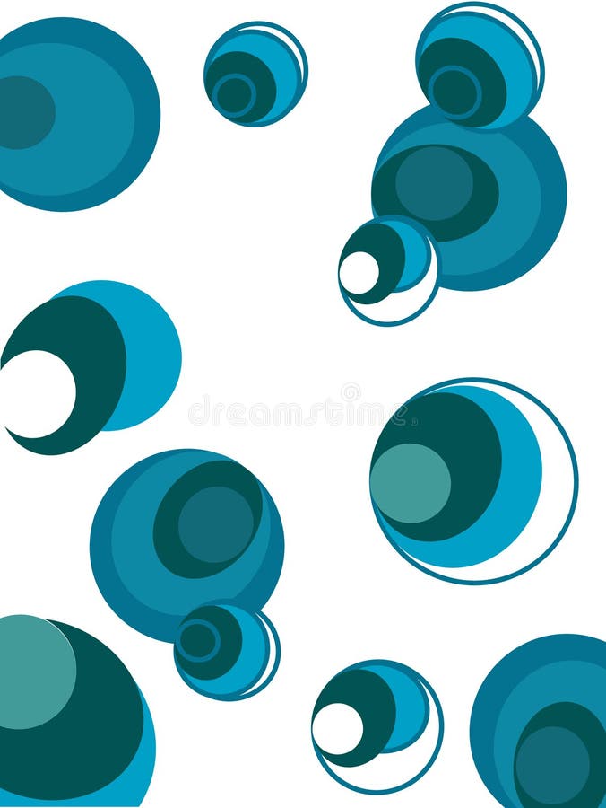 Bubble Colorful Abstract Seamless Pattern Stock Vector - Illustration ...