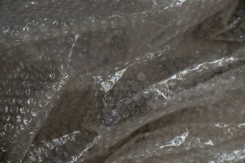 Bubble Plastic Wrap for Packing Goods As Background Close Up Stock ...
