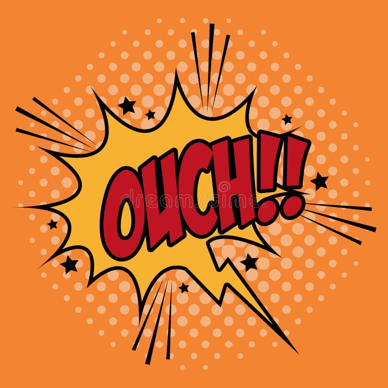 Ouch Stock Illustrations – 675 Ouch Stock Illustrations, Vectors ...