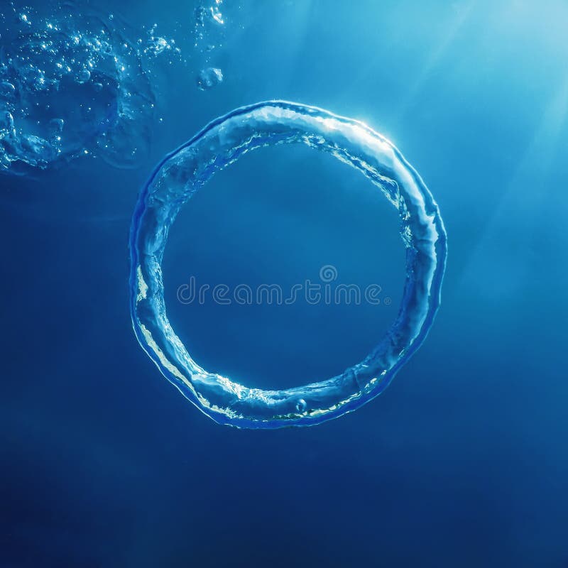 Bubble Ring Underwater, Ring Bubble Stock Image - Image of circle, dive ...