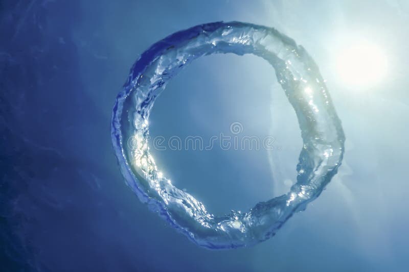 Bubble Ring Underwater, Ring Stock Photo - Image of abstract, diving ...