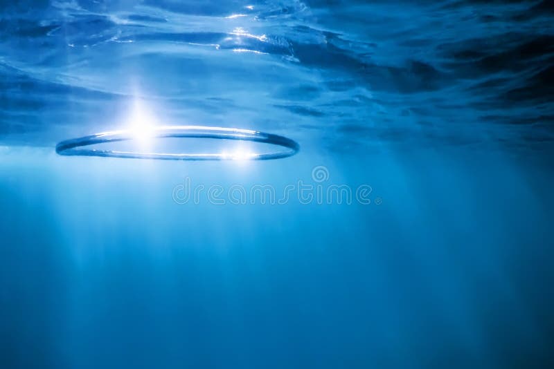 Bubble Ring Underwater stock image. Image of clear, bright - 255916741