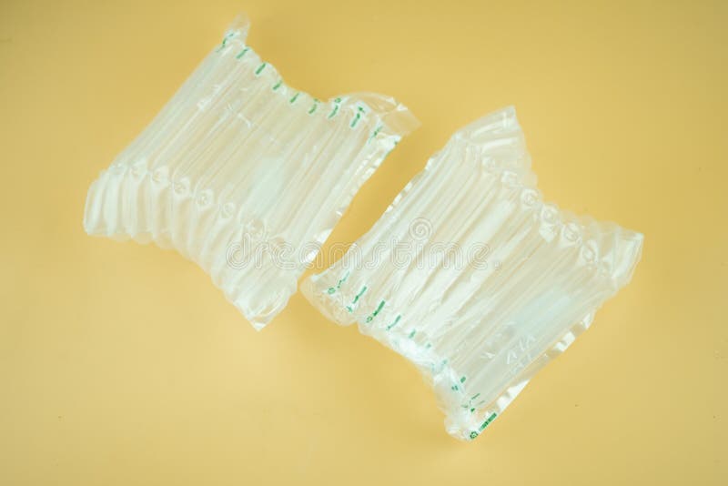 Bubble Safety Parcel Wrap. Secure Packing Shipping Theme Stock Photo ...