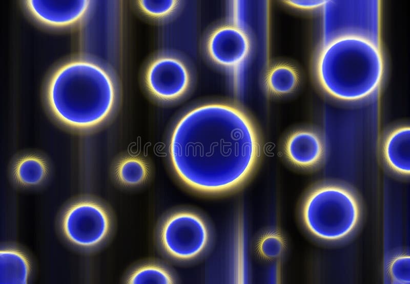 Bubble Shaped Objects with Chromatic Aberration Texture Background Stock Photo - Image of ...