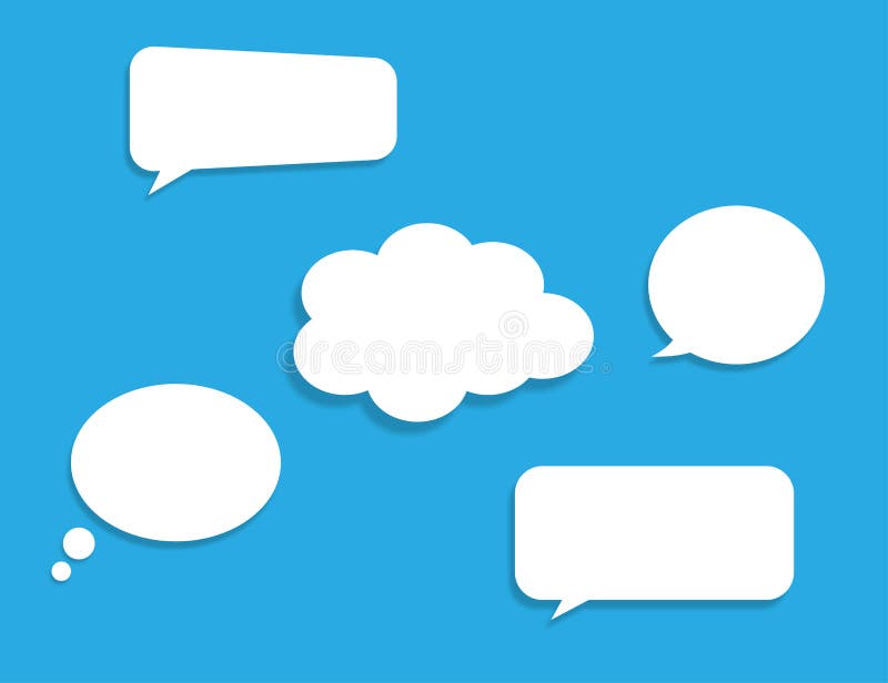 Conversation Bubble Stickers Stock Illustrations – 311 Conversation ...