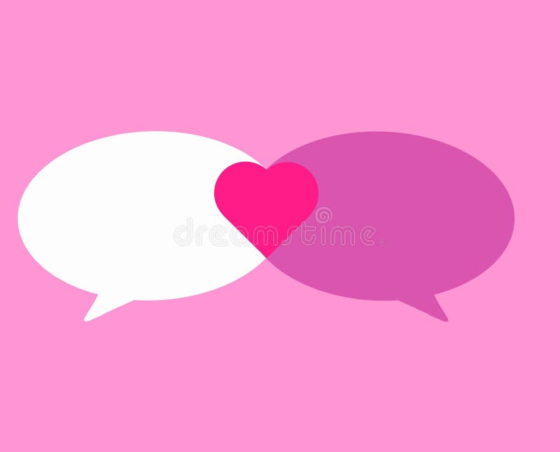 Bubble Speech Illustration Communication, Pink Stock Illustration ...