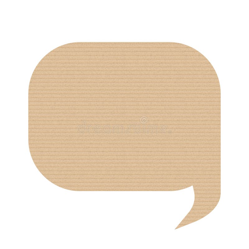 Bubble Speech is in the Shape of Rectangle. Stock Vector - Illustration ...