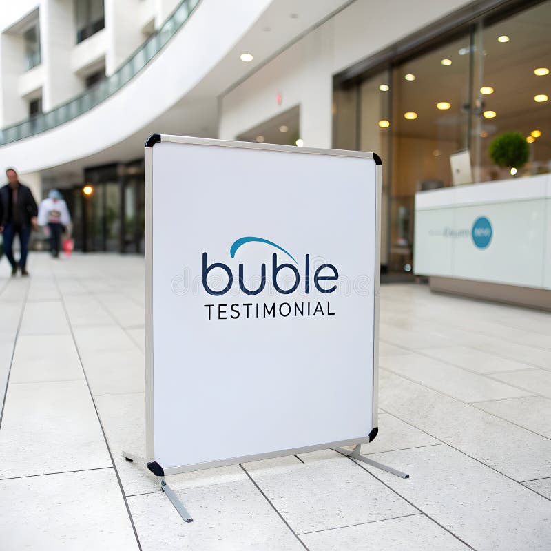 Buble Testimoni Isolated on White Background Stock Illustration ...