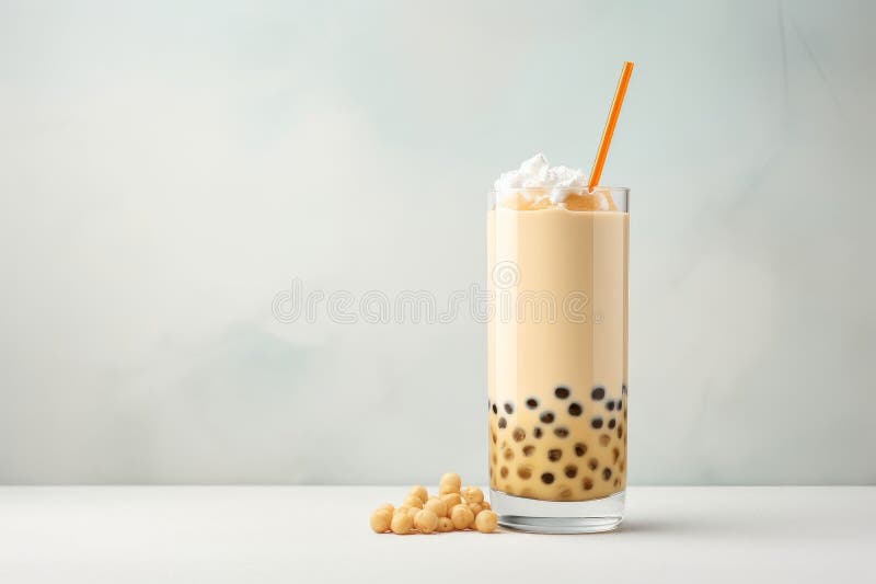 Bubble Tea Tapioca Cup. Generate Ai Stock Illustration - Illustration ...