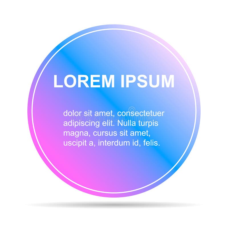 Bubble Title Shadow Shape, Banner Geometric Design Icon, Modern Frame ...