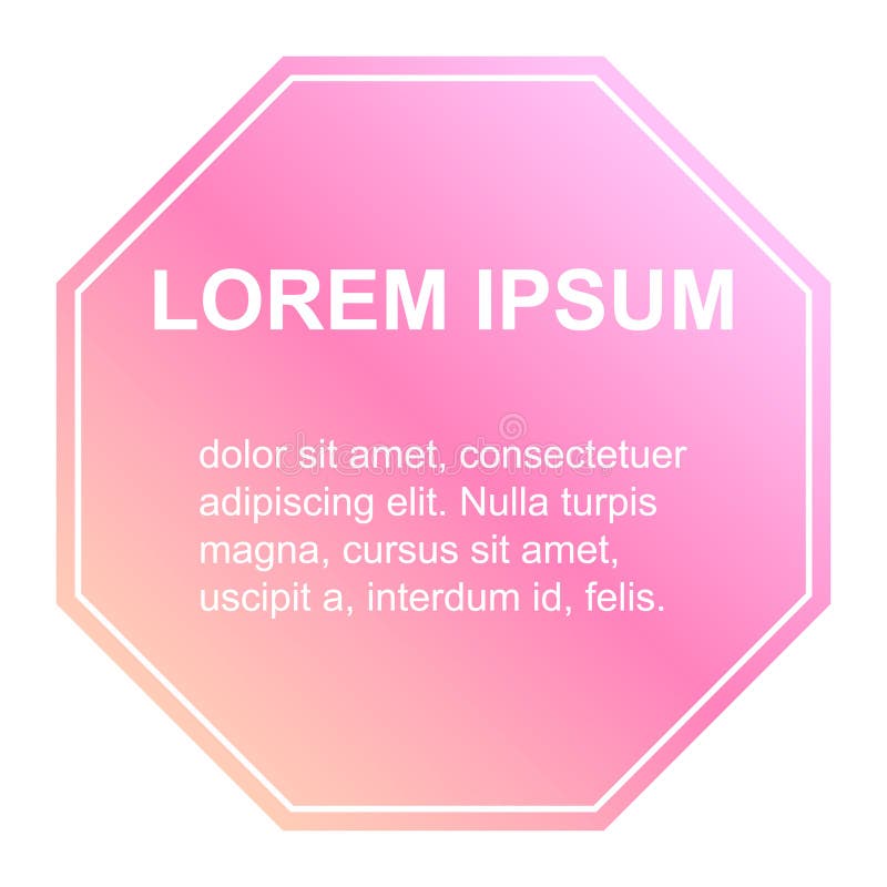 Bubble Title Shape, Banner Geometric Design Icon, Modern Frame Vector ...