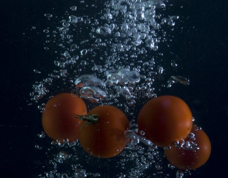 Bubble and tomato stock image. Image of nature, bubble - 7144789