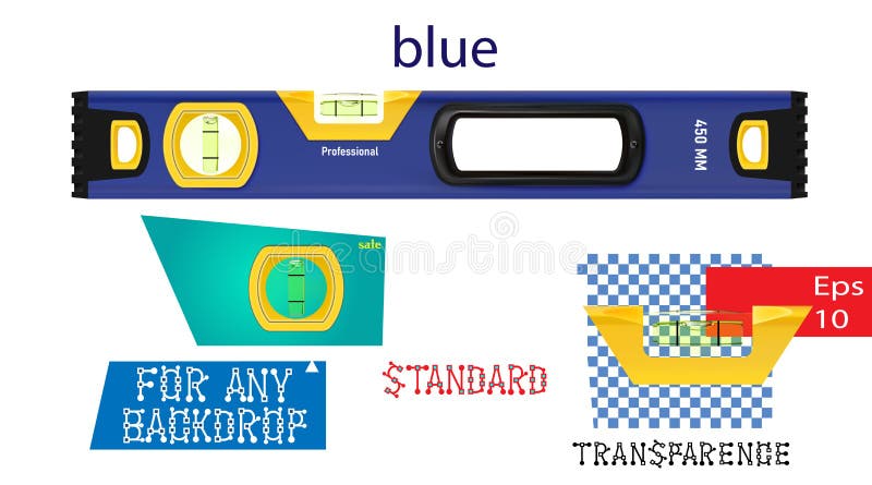 Bubble Level Tool. Ruler. Building and Engineering Equipment. Measure ...