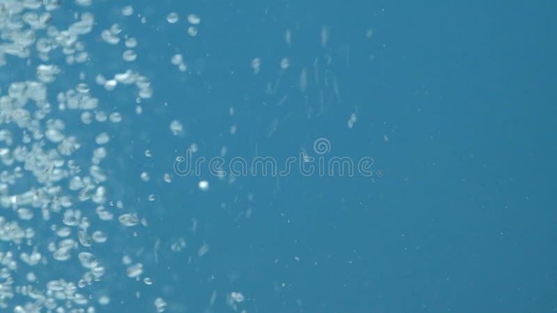 Bubble Water Flow Macro Slow Motion Stock Video - Video of transparent ...