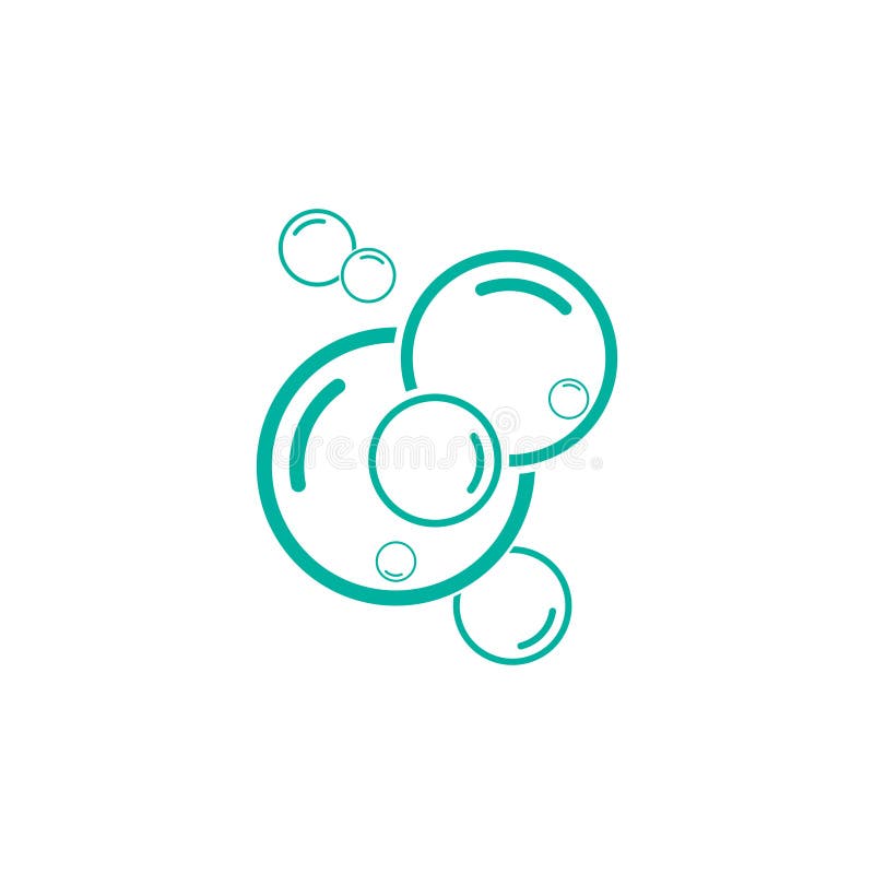 Bubble Water Logo and Symbol Design Stock Vector - Illustration of ...