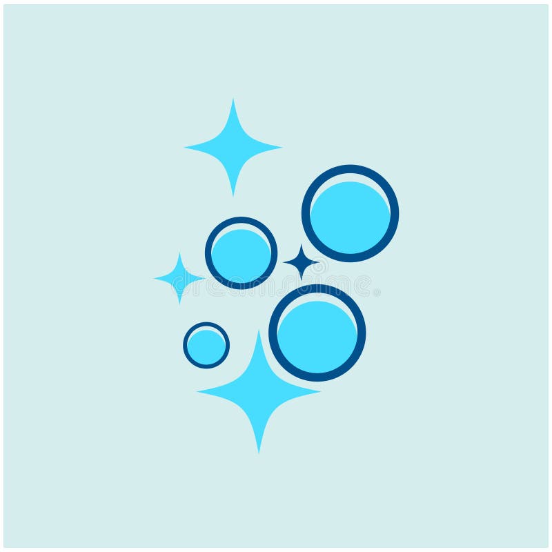 Bubble Water Logo and Symbol Design Stock Vector - Illustration of ...