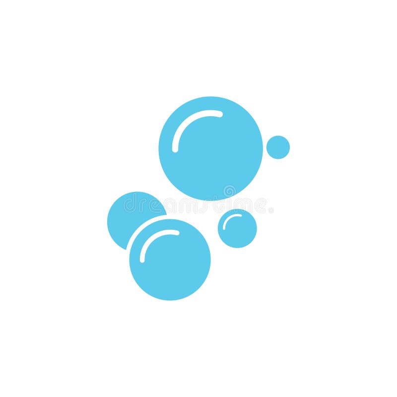 Bubble Water Logo Vector and Symbol Stock Vector - Illustration of ...