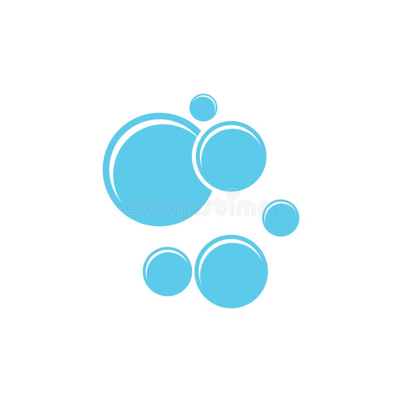 Bubble Water Logo Vector and Symbol Stock Vector - Illustration of ...
