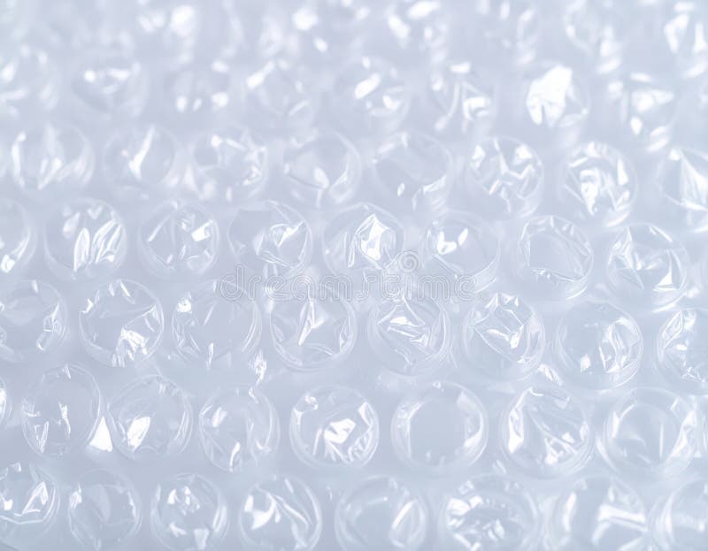 Bubble Wrap Plastic Sheet Clear Melting Liquid Stock Illustration ...