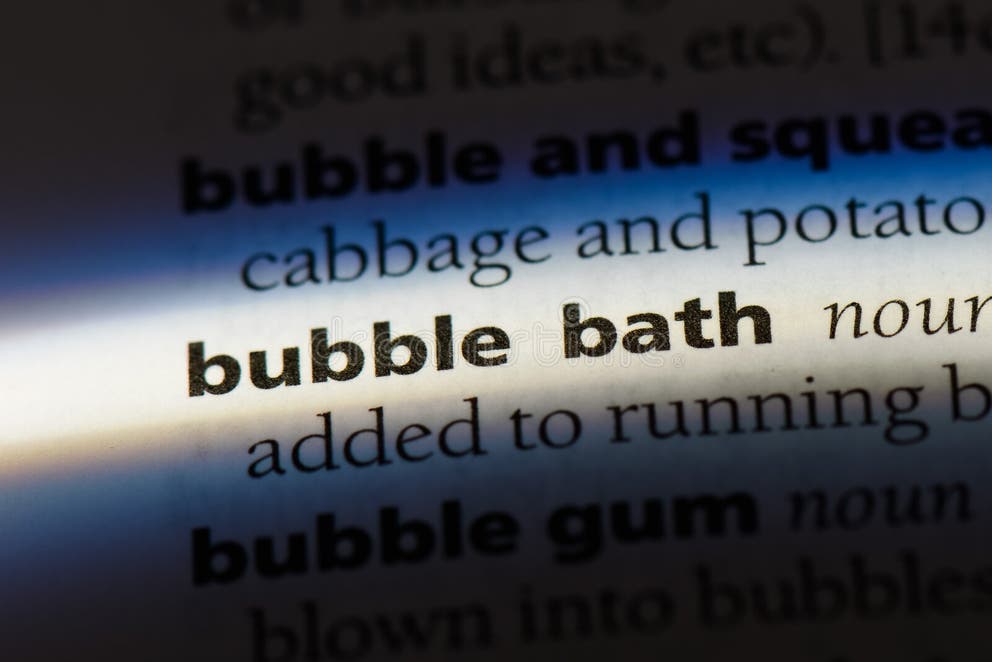 Bubblebath stock image. Image of dictionary, word, info - 114405503