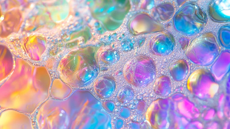 Bubbled Soap Surface Macro stock illustration. Illustration of bubbles ...