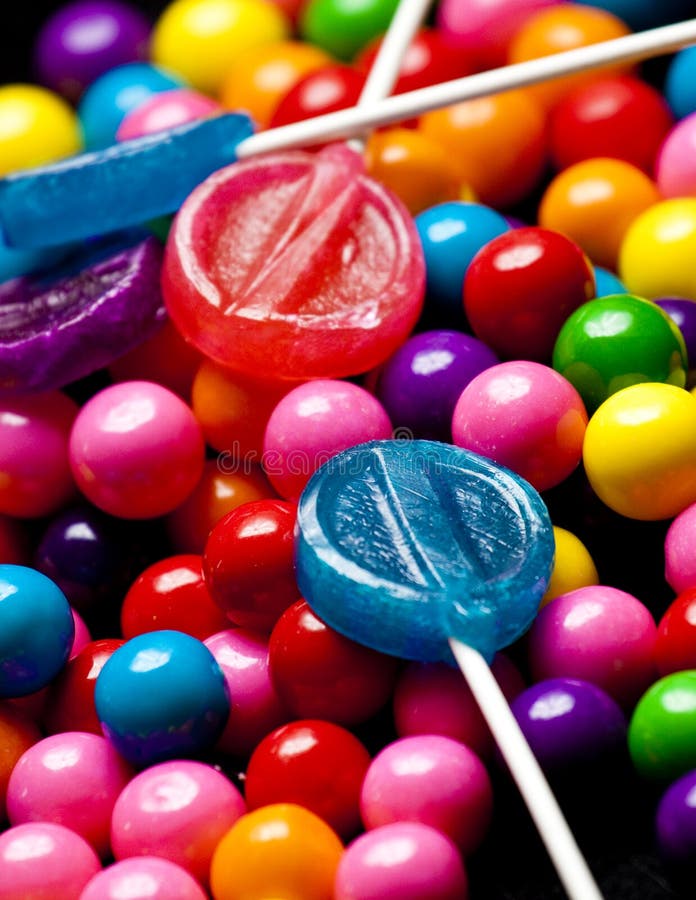 Bubblegum and Candy Backdrop Stock Image - Image of sugar, snack: 21082343