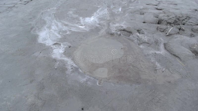 Boiling Mud Volcano in Valley of Geysers Stock Video - Video of energy ...