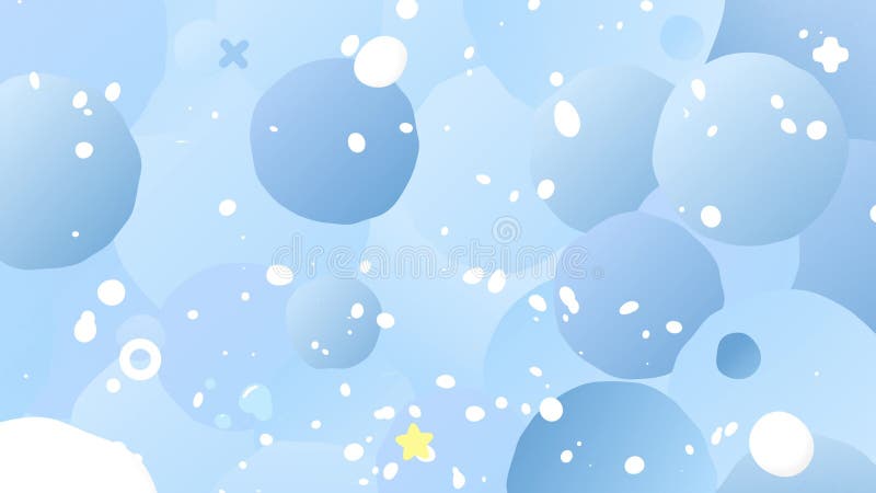 Bubbles Background Animation, 2d Animation of Cyan and White Bubbles ...