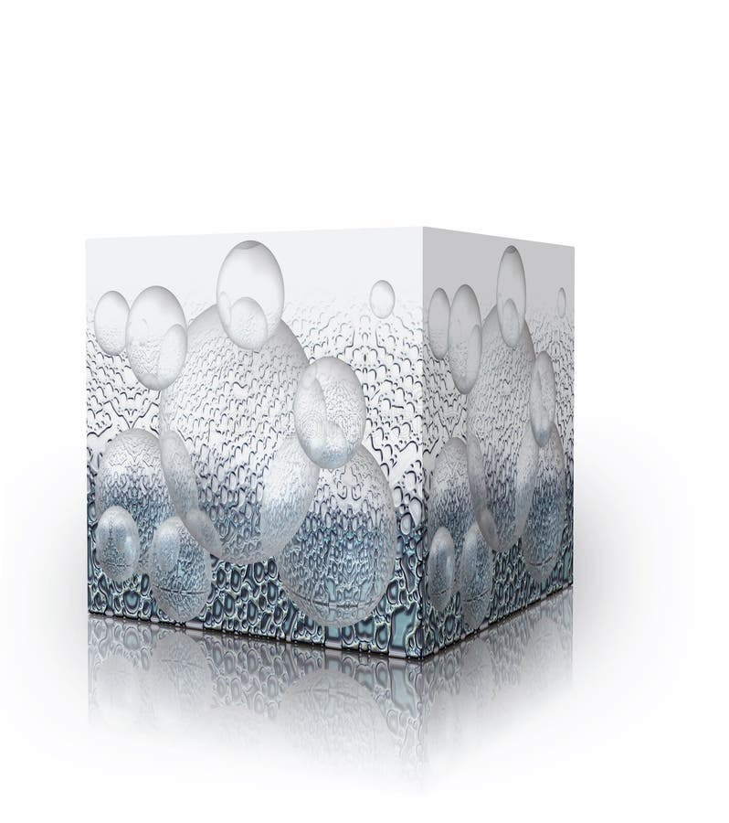 Bubbles in gel stock photo. Image of light, glass, abstract - 1807696