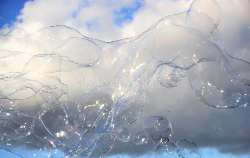 Bubbles Bubble Background Modern Simple Abstract Design with Copyspace ...