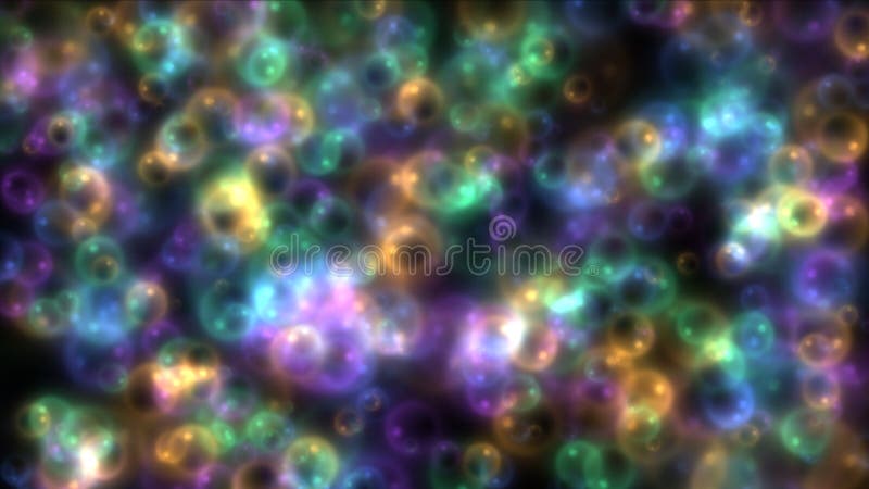Bubbles in Color Abstract Illustration Stock Illustration ...
