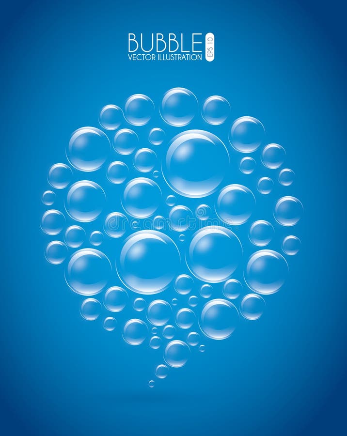 Bubbles design stock vector. Illustration of droplet - 31581850