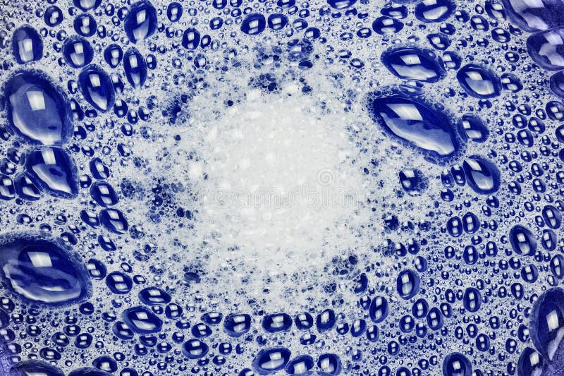 Bubbles of Foam Formed on the Liquid Stock Image - Image of natural ...