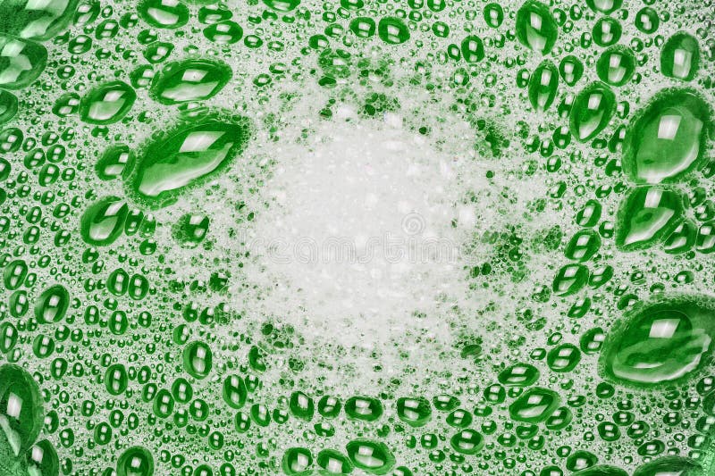 Bubbles of Foam Formed on the Liquid Stock Image - Image of element ...