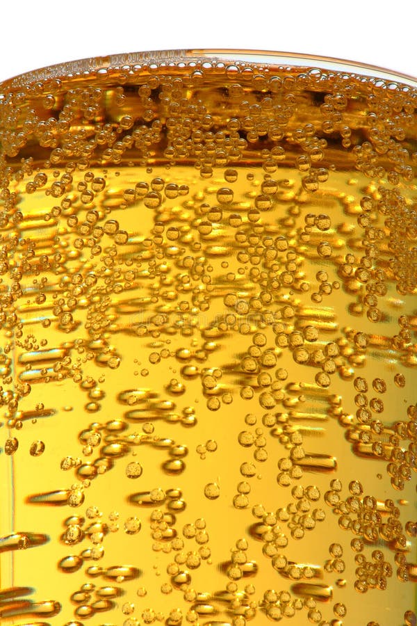 Bubbles in glass with beer stock photo. Image of bubble - 15646976