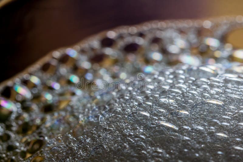 Bubbles in a Glass of Water Stock Image - Image of water, bubbles ...