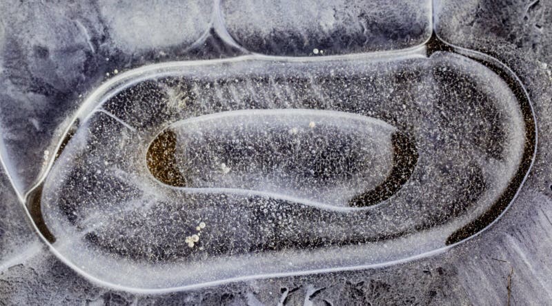 Bubbles in ice stock image. Image of backdrop, beautiful - 138808659