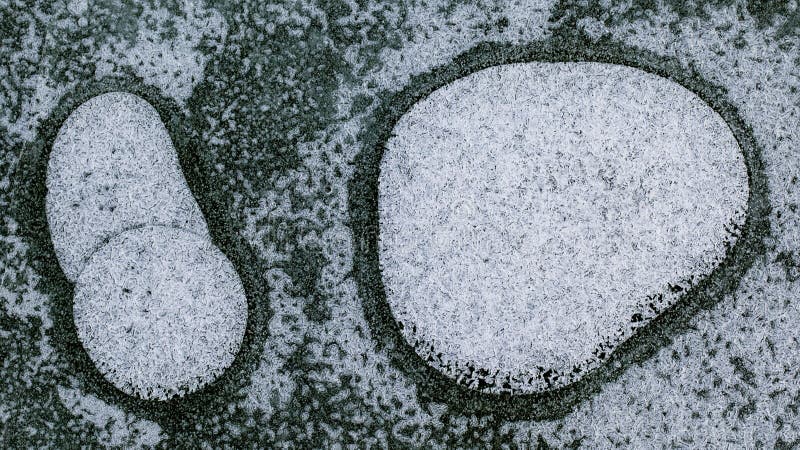 Bubbles in ice stock image. Image of abstract, bright - 138809743