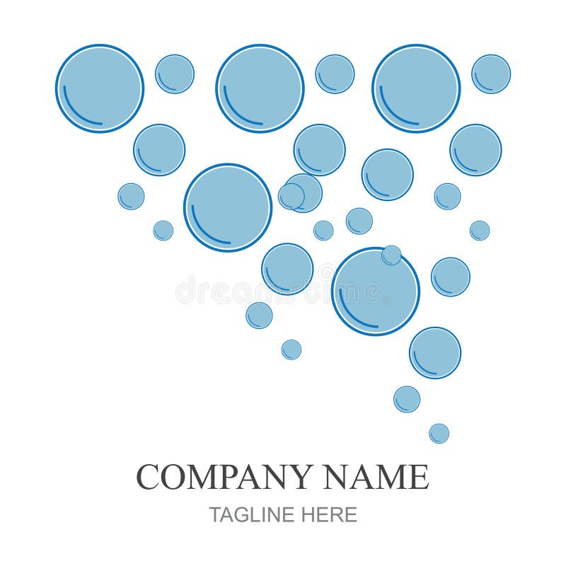 Bubbles Icon Vector Element Design Template Web Stock Vector ...
