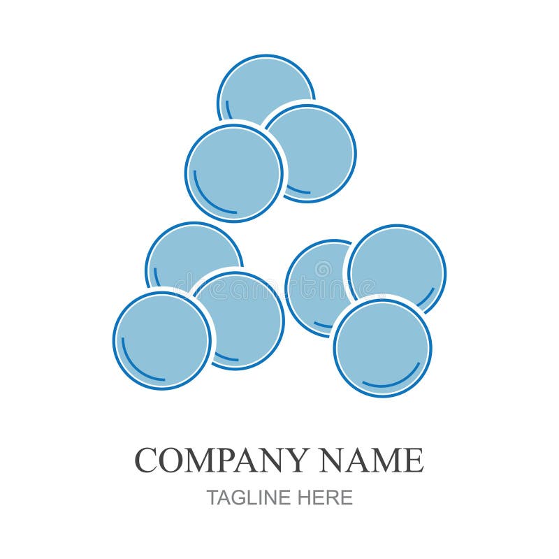 Bubbles Icon Vector Element Design Template Web Stock Vector ...