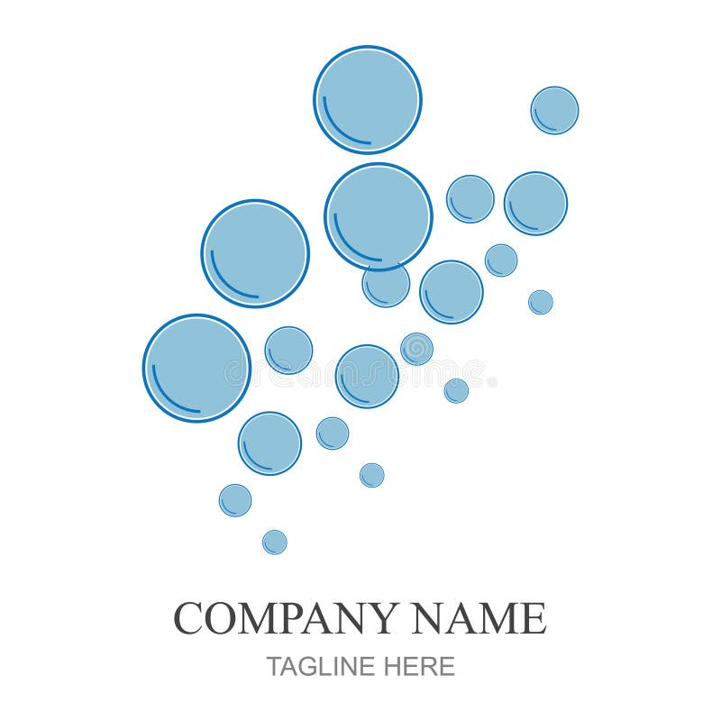 Bubbles Icon Vector Element Design Template Web Stock Vector ...