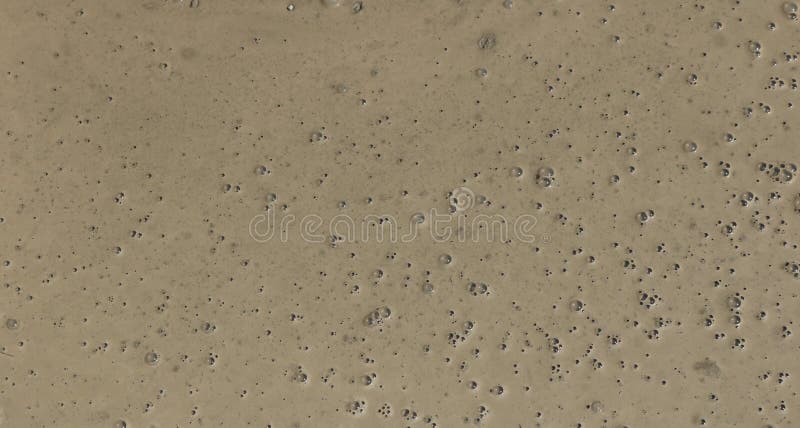 Bubbles on Liquid Diluted Building Mortar Stock Image - Image of ...