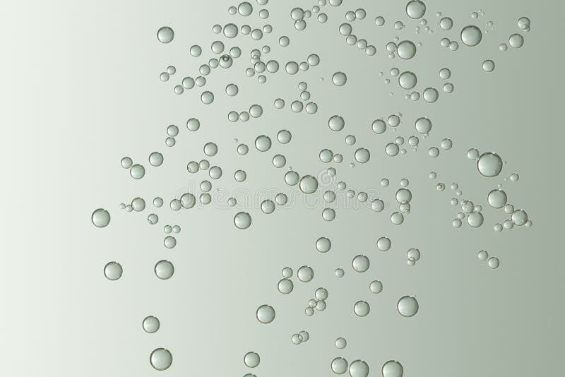 Bubbles Flows Over a Color Gradient Pattern Stock Image - Image of ...