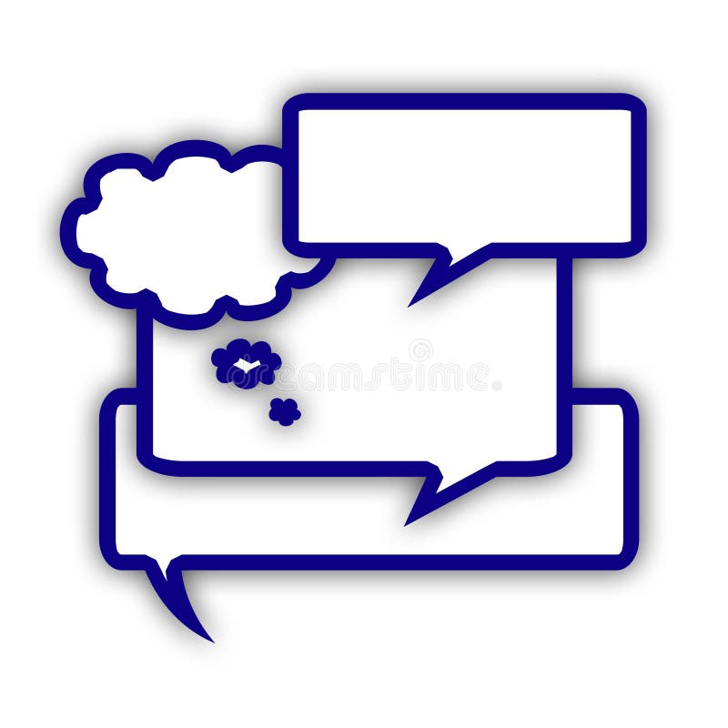 Two New Messages Icon with Notification. Envelope with Incoming Message ...