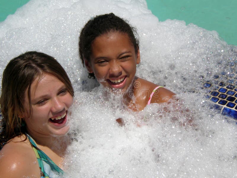 Bubbles And My Friend Picture. Image: 5783723