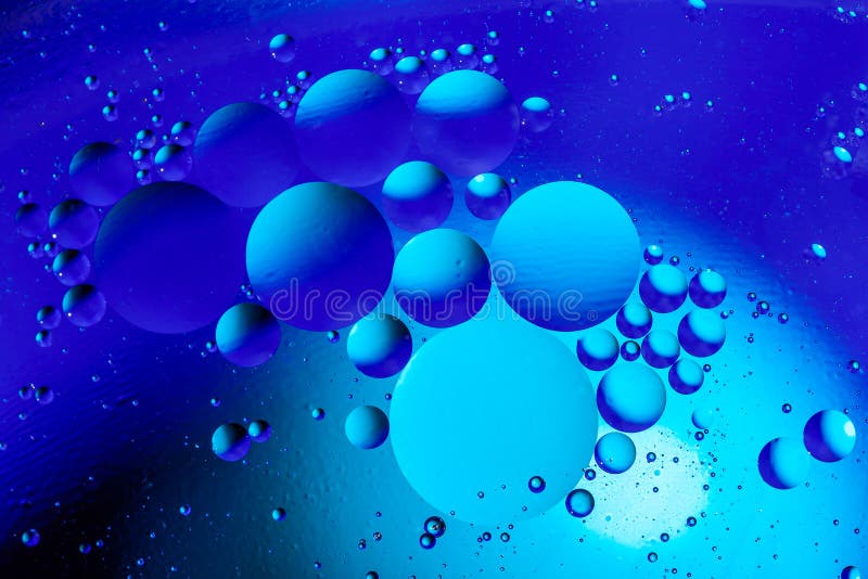 Bubbles of Oxygen in Water. Water Structure Stock Photo - Image of ...