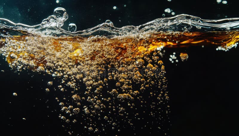 Bubbles Rising through Dark Liquid in a Dynamic Underwater Environment ...